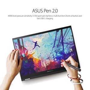 ASUS Vivobook S 14 Flip 14” WUXGA 16:10 touch, AMD Ryzen 5 5600H CPU, 8GB RAM, 512GB SSD, NumberPad, FingerPrint, Windows 11 Home, Quiet Blue, TN3402QA-AS54T