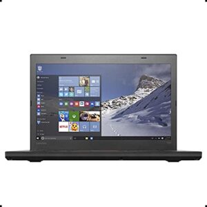 lenovo thinkpad t460 14 inch business notebooks, intel core i5 6300u up to 3.0ghz, 16g ddr3l, 500g, wifi, mdp, hdmi, windows 10 64 bit-multi-language supports english/spanish/french(renewed)