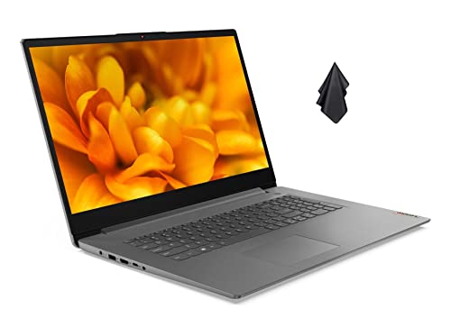 2022 Newest Lenovo IdeaPad 3i Laptop, 17.3" HD+ Display, 11th Gen Intel Core i5-1135G7, Intel Iris Xe Graphics, 36GB RAM, 1TB PCIe SSD, WiFi, Webcam, Fingerprint Reader, Windows 11 Home, Gray