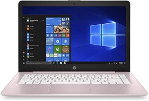 hp stream 14 inches hd laptop , intel celeron n4000 , 4gb ram, 64gb emmc, hdmi, webcam, wifi, bluetooth, windows 10 s 14-cb172