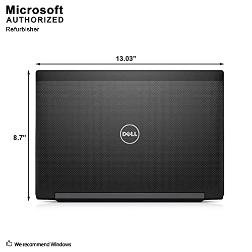 Dell Latitude 7480 14in FHD Laptop PC - Intel Core i7-6600U 2.6GHz 16GB 512GB SSD Windows 10 Professional (Renewed)