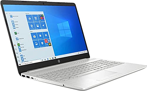 HP 15 Laptop, 11th Generation Intel Core i3-1115G4, Intel UHD Graphics,8 GB RAM, 256 GB SSD, 15.6-inch Full HD Display, Windows 10 Home, 802.11ac, Bluetooth, HDMI, Silver W/ Silmarils Accessories