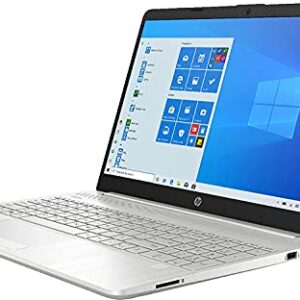 HP 15 Laptop, 11th Generation Intel Core i3-1115G4, Intel UHD Graphics,8 GB RAM, 256 GB SSD, 15.6-inch Full HD Display, Windows 10 Home, 802.11ac, Bluetooth, HDMI, Silver W/ Silmarils Accessories