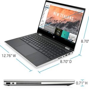 HP 2020 Newest Pavilion X360 2-in-1 Convertible 14" HD Touch-Screen Laptop, 10th Gen Intel Core i3-1005G1, 8GB Ram, 128GB Ssd, Wifi, Webcam, Win 10 S