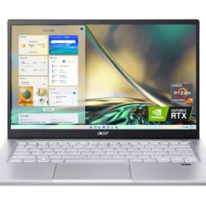 Acer Swift X SFX14-42G-R607 Creator Laptop | 14" Full HD 100% sRGB | AMD Ryzen 7 5825U | NVIDIA RTX 3050 Ti Laptop GPU | 16GB LPDDR4X | 512GB SSD | Wi-Fi 6 | Backlit KB | Windows 11