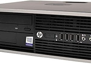 Microsoft Authorized ished- HP Elitedesk PC, Intel i5-3470-3.2 Ghz, 8GB Ram, 500GB Hard Drive, DVD, WiFi, Windows 10 Pro, with 22-inch LCD Panel (Renewed)