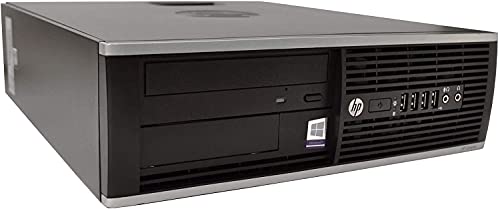 Microsoft Authorized ished- HP Elitedesk PC, Intel i5-3470-3.2 Ghz, 8GB Ram, 500GB Hard Drive, DVD, WiFi, Windows 10 Pro, with 22-inch LCD Panel (Renewed)