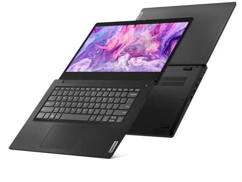 Lenovo 2020 IdeaPad 3 14.0" HD LED Non-Touchscreen Laptop PC, Intel Pentium Gold 6405U Dual Core Processor, 4GB DDR4 RAM, 128GB SSD, HDMI, Webcam, WiFi, Bluetooth 5, Windows 10 S, Black