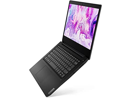 Lenovo 2020 IdeaPad 3 14.0" HD LED Non-Touchscreen Laptop PC, Intel Pentium Gold 6405U Dual Core Processor, 4GB DDR4 RAM, 128GB SSD, HDMI, Webcam, WiFi, Bluetooth 5, Windows 10 S, Black