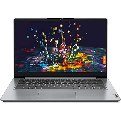 Lenovo 2023 Newest Ideapad 1i Laptop, 14 Inch HD Display, 6 Core Intel Core i3-1215U, 8GB RAM, 256GB SSD, Intel UHD Graphics, Bluetooth, HDMI, Windows 11 Home in S Mode, Bundle with JAWFOAL