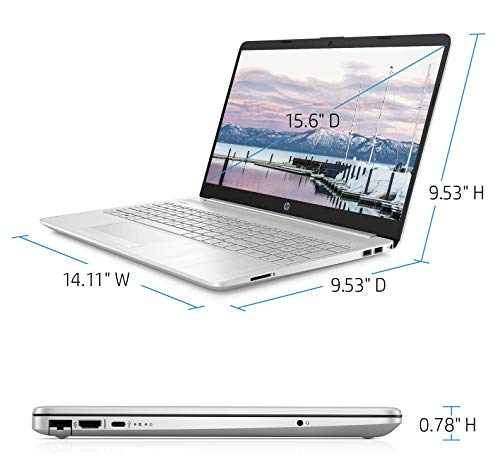 2021 HP Flagship 15.6” HD Laptop Computer, AMD Ryzen 3 3250U up to 3.5GHz (Beat Intel i5-7200U), 8GB RAM, 128GB SSD+1TB HDD, HD Webcam, Remote Work,WiFi, Bluetooth 4.2, HDMI, Win10 S, w/Marxsol Cables