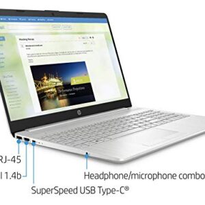 2021 HP Flagship 15.6” HD Laptop Computer, AMD Ryzen 3 3250U up to 3.5GHz (Beat Intel i5-7200U), 8GB RAM, 128GB SSD+1TB HDD, HD Webcam, Remote Work,WiFi, Bluetooth 4.2, HDMI, Win10 S, w/Marxsol Cables