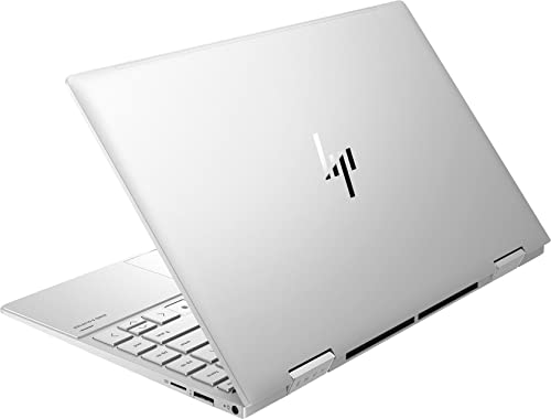 HP Envy X360 2-in-1 13.3" OLED Touchscreen Laptop, Intel Evo Core i7-1195G7, Intel Iris Xe Graphics, 8GB DDR4 RAM, 1TB PCIe SSD, Backlit, Fingerprint, Win11 Home, Silver, with MTC Stylus Pen