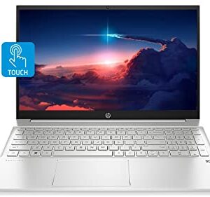 HP Pavilion 15.6" FHD Touchscreen Laptop, 12th Gen Intel Core i7-1255U Processor, Intel Iris Xe Graphics, Wi-Fi 6, HDMI, Webcam, Bluetooth, Windows 11 Home (32GB | 1TB SSD)