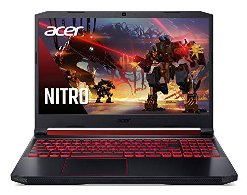 Acer Nitro 5 Gaming Laptop, 9th Gen Intel Core i7-9750H, NVIDIA GeForce RTX 2060, 15.6" Full HD IPS 144Hz Display, 16GB DDR4, 256GB NVMe SSD, Wi-Fi 6, Waves MaxxAudio, Backlit Keyboard, AN515-54-728C