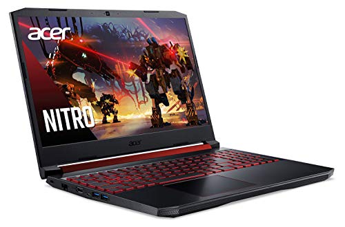 Acer Nitro 5 Gaming Laptop, 9th Gen Intel Core i7-9750H, NVIDIA GeForce RTX 2060, 15.6" Full HD IPS 144Hz Display, 16GB DDR4, 256GB NVMe SSD, Wi-Fi 6, Waves MaxxAudio, Backlit Keyboard, AN515-54-728C