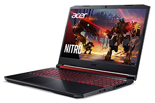 Acer Nitro 5 Gaming Laptop, 9th Gen Intel Core i7-9750H, NVIDIA GeForce RTX 2060, 15.6" Full HD IPS 144Hz Display, 16GB DDR4, 256GB NVMe SSD, Wi-Fi 6, Waves MaxxAudio, Backlit Keyboard, AN515-54-728C