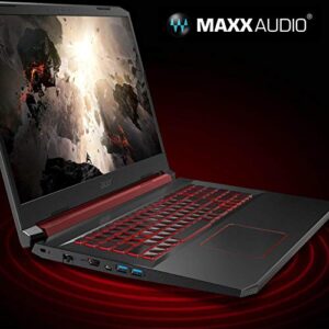 Acer Nitro 5 Gaming Laptop, 9th Gen Intel Core i7-9750H, NVIDIA GeForce RTX 2060, 15.6" Full HD IPS 144Hz Display, 16GB DDR4, 256GB NVMe SSD, Wi-Fi 6, Waves MaxxAudio, Backlit Keyboard, AN515-54-728C