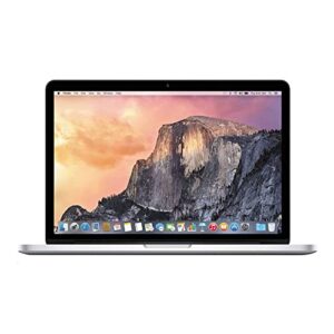 apple macbook pro mf839ll/a 13.3in laptop, intel core i5 2.7 ghz, 8gb ram, 128gb ssd (renewed)