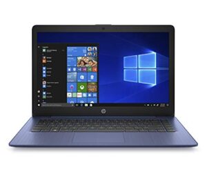 hp stream 14inch hd(1366×768) display, intel celeron n4000 dual-core processor, 4gb ram, 32gb emmc, hdmi, wifi, webcam, bluetooth, win10 s, royal blue, 14-cb161wm (renewed)