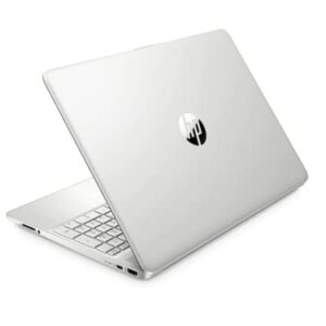 HP 2022 15.6" FHD Touchscreen Laptop Computer, Intel Core i5-1135G7 Processor, 12GB DDR4 RAM, 256GB SSD, Intel Iris Xe Graphics, HD Webcam, Media Card Reader, Windows11, Silver, 32GB USB Card