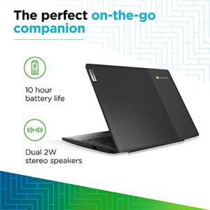 Lenovo IdeaPad 3 11 Chromebook Laptop,11.6" HD Display,Intel Celeron N4020, 4GB RAM, 64GB Storage, UHD Graphics 600, Chrome OS, Onyx Black