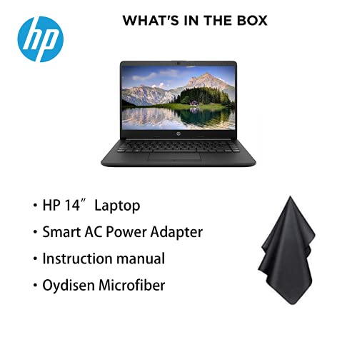 Newest HP 14 inch HD Display Laptop for Business or Student, AMD Ryzen 3 3250U, 8GB DDR4 RAM, 128GB SSD + 1TB HDD, WiFi, Bluetooth, HDMI, Windows 10