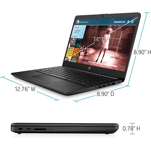 Newest HP 14 inch HD Display Laptop for Business or Student, AMD Ryzen 3 3250U, 8GB DDR4 RAM, 128GB SSD + 1TB HDD, WiFi, Bluetooth, HDMI, Windows 10