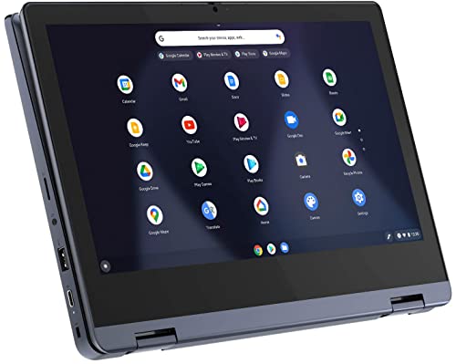 2022 Flagship Lenovo Spin X360 2-in-1 Convertible Light Chromebook Laptop, 11.6" HD Touch Screen,Hexa-Core MediaTek MT8183 Processor, 4GB RAM, 64GB eMMC,Wi-Fi 5, 10+ Hours, Chrome OS +HubxcelAccessory