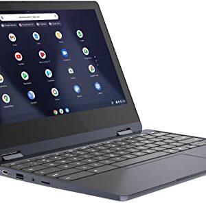 2022 Flagship Lenovo Spin X360 2-in-1 Convertible Light Chromebook Laptop, 11.6" HD Touch Screen,Hexa-Core MediaTek MT8183 Processor, 4GB RAM, 64GB eMMC,Wi-Fi 5, 10+ Hours, Chrome OS +HubxcelAccessory