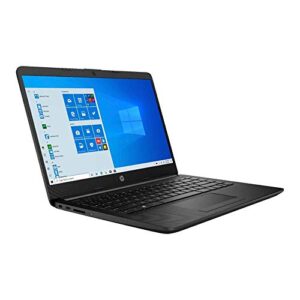 HP 2021 Pavilion 14" HD Display Laptop Computer, AMD Athlon Silver 3050U Processor, 16GB DDR4 RAM, 256GB SSD, AMD Radeon Graphics, Webcam, Stereo Speakers, Windows 10, Black, 32GB SnowBell USB Card