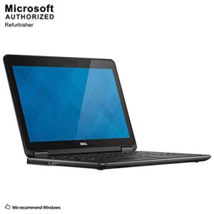 Dell Latitude E7240 12.5in HD Laptop Computer, Intel Core i5-4300U up to 3.0GHz, 8GB RAM, 256GB SSD, HDMI, WiFi 802.11ac, USB 3.0, Bluetooth 4.0, Windows 10 Professional (Renewed)