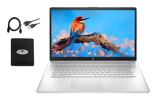 2021 Newest HP 17.3" FHD 1080P IPS Laptop, 11th Gen Intel 4-Core i5-1135G7(up to 4.2 GHz), 12GB DDR4-3200MHz, 512GB PCIe SSD, Intel Iris Xe Graphics, WiFi, HDMI, Webcam, Win10 S, w/GM Accessories