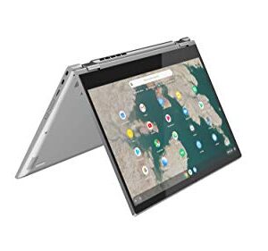 Lenovo Chromebook C340 Laptop, 15.6" FHD (1920 X 1080) Display, Intel Core i3-8130U Processor, 4GB DDR4 RAM, 64GB SSD, Intel UHD Graphics 620, Chrome OS, 2 In 1 Touchscreen, 81T90002UX, Mineral Grey