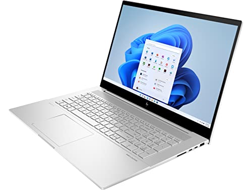 HP Envy 17t-cr00 Home & Business Laptop (Intel i7-1260P 12-Core, 32GB RAM, 1TB PCIe SSD, Intel Iris Xe, 17.3" 60Hz Touch Full HD (1920x1080), WiFi, Bluetooth, Backlit KB, Win 11 Pro) with Hub