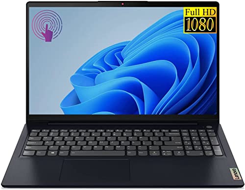 Lenovo Newest IdeaPad 5i 15.6” FHD Touchscreen Laptop, 11th Gen Intel Core i7-1165G7 Processor, 12GB RAM 2TB SSD, Backlit Keyboard, Fingerprint Reader, Windows 11, Abyss Blue