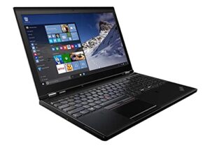 lenovo thinkpad p51 15.6″ fhd, core i7-7820hq 2.9ghz, 32gb ram, 1tb solid state drive, windows 10 pro 64bit, cam, nvidia quadro m2200 4gb, (renewed)