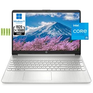 hp windows 11 pro 15 15.6″ fhd business laptop computer,11th gen intel core i5-1135g7, 16gb ram 256gb ssd, intel iris xe graphic, numeric pad, long battery life, wi-fi 5, bluetooth 4.2, usb, w/battery