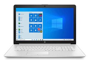 2020 new hp 17-by3063st 17.3 hd display notebook, intel i3-1005g1, 8gb memory, 128gb ssd 1tb hard drive, windows 10, silver (renewed)