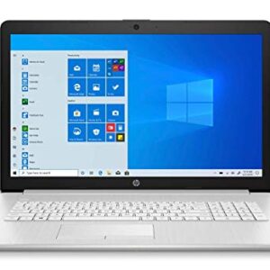 2020 New HP 17-by3063st 17.3 HD Display Notebook, Intel i3-1005G1, 8GB Memory, 128GB SSD 1TB Hard Drive, Windows 10, Silver (Renewed)