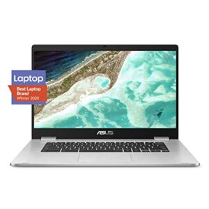 asus chromebook c523 15.6″ hd nanoedge-display-with 180 degree-hinge intel dual core celeron n3350-processor, 4gb-ram, 16gb emmc, silver color, c523na-dh46