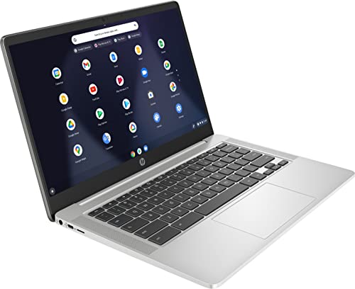 HP Chromebook 14" 14A-NB0013DX AMD 3015Ce, Chrome OS, AMD Radeon Graphics, 4GB DDR4 64 GB eMMC, Mineral Silver (Renewed)