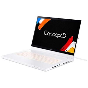 ConceptD 7 Ezel CC715-71-7163 Convertible Creator Laptop, Intel i7-10875H, GeForce RTX 2080 SUPER, 15.6" 4K UHD IPS, PANTONE Validated, 100% Adobe RGB, 32GB DDR4, 2TB NVMe SSD in RAID 0, Wacom EMR Pen