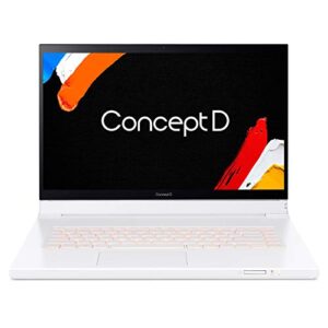 ConceptD 7 Ezel CC715-71-7163 Convertible Creator Laptop, Intel i7-10875H, GeForce RTX 2080 SUPER, 15.6" 4K UHD IPS, PANTONE Validated, 100% Adobe RGB, 32GB DDR4, 2TB NVMe SSD in RAID 0, Wacom EMR Pen