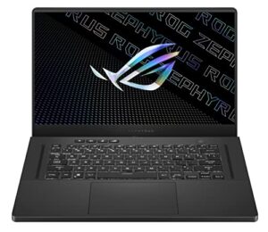 asus rog zephyrus g15 ultra slim gaming laptop, 15.6” 165hz qhd display, geforce rtx 3080, amd ryzen 9 5900hs, 16gb ddr4, 1tb pcie nvme ssd, wi-fi 6, windows 10, eclipse gray, ga503qs-bs96q