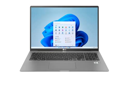 LG gram 17” Lightweight Laptop, Intel® 12th Gen Core® i7 Evo™ Platform, Windows 11 Home, 16GB RAM, 512GB SSD, Gray