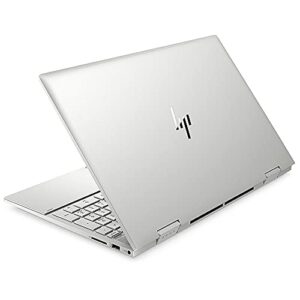 HP Envy x360 15 2-in-1 Laptop I 15.6'' FHD IPS Touchscreen I 11th Gen Intel 4-Core i5-1135G7 (>i7-10710U) I 16GB DDR4 512GB SSD I Fingerprint Backlit USB-C HDMI Win10Pro + 32GB MicroSD Card, Silver