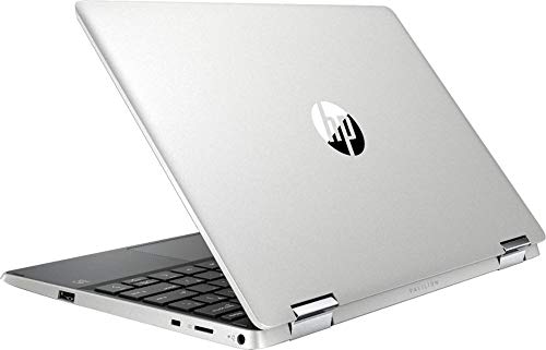 HP Pavilion x360 Premium 2 in 1 Laptop Computer, Intel Quad-Core Pentium Silver N5000 Processor, 11.6" HD IPS Touchscreen Display, 4GB DDR4 128GB SSD, HD Camera B&O USB-C HDMI WiFi BT 4.2 Win 10