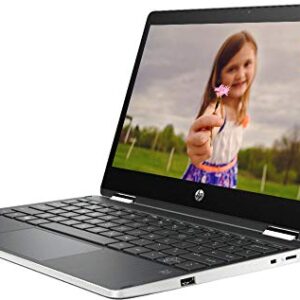 HP Pavilion x360 Premium 2 in 1 Laptop Computer, Intel Quad-Core Pentium Silver N5000 Processor, 11.6" HD IPS Touchscreen Display, 4GB DDR4 128GB SSD, HD Camera B&O USB-C HDMI WiFi BT 4.2 Win 10