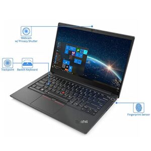 Lenovo ThinkPad E14 Gen 3 14" FHD 300nits Business Laptop, Octa-Core AMD Ryzen 7 5700U (Beat i7-1165G7), 16GB DDR4 RAM, 1TB PCIe SSD, WiFi 6, Fingerprint Reader, Windows 10 Pro, Conference Webcam